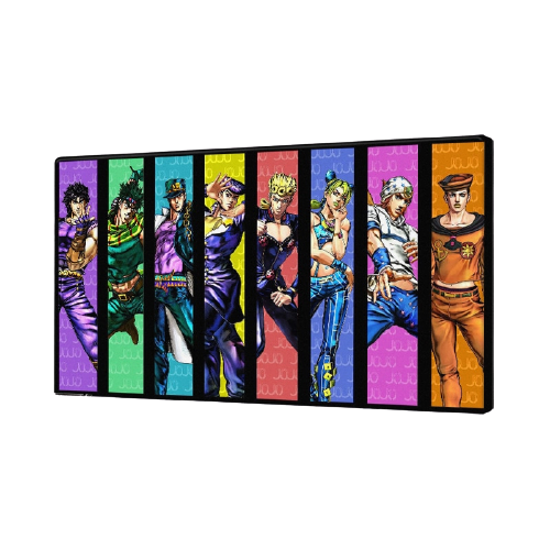 JJBA Canvas Printed Wall Art — All Jojo Major Characters - The Official ...