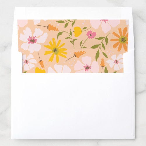 Floral Elegance: Enhancing Envelopes with a Touch of Nature | by Jelxy ...