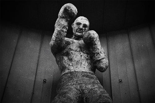 fightlinker:. The Boxer (by Evan MacPhail… | by stiffjab | Stiff Jab ...
