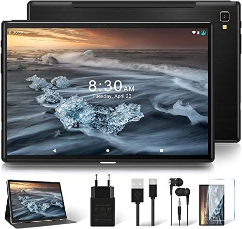Tablet 10 Inch Android 10.0 YESTEL Tablets 5G/2.4G Dual Band WiFi, Octa ...