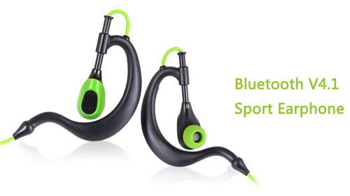Wireless Bluetooth Sport Earphones with Dynamic Sound and Moisture ...