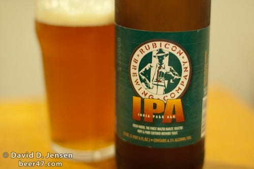 Rubicon IPA Review | by Dave Jensen (beer47) | beer47