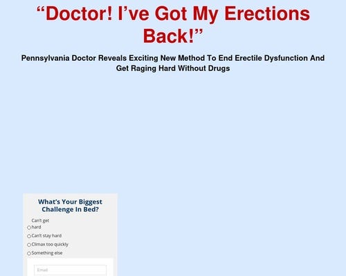 Doctor’s ED Solution — Brand New Angle Reviews 2024 | by ...