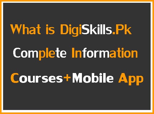 DG Skills Program In Pakistan || DG Skills .Pk || Digiskills Courses ...