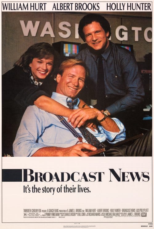 Classic 80s Movie: “Broadcast News” | by Scott Myers | Go Into The Story