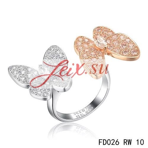 Handmade Van Cleef & Arpels Between The Finger Ring Real 18k Gold @LEIX ...