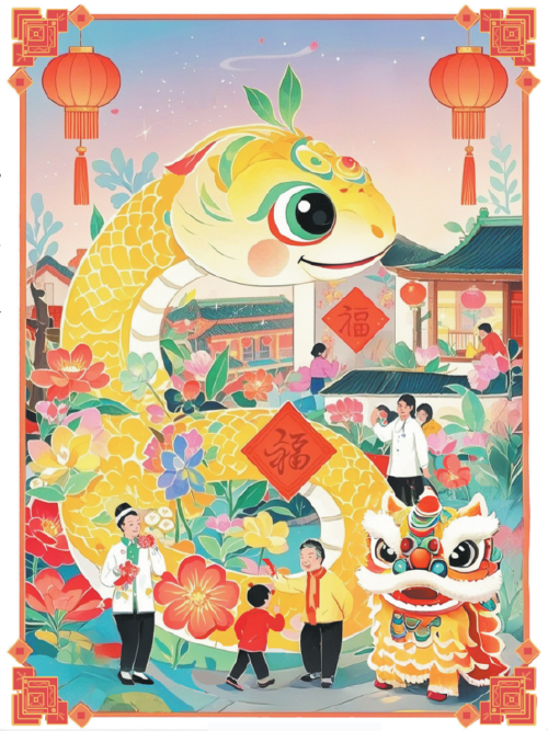 Have a Fangtastic New Year of Snake | by Berlin Fang | Jan, 2025 | Medium