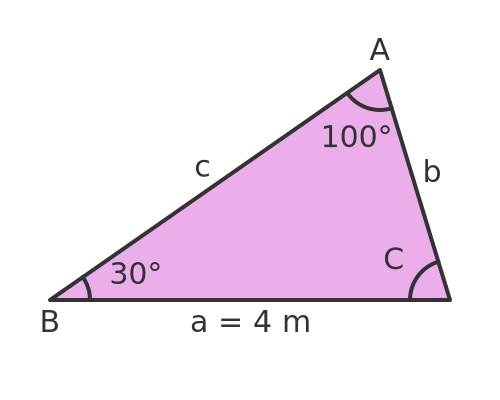 Sine rule with examples and proof | by Martin McBride | Graphicmaths ...