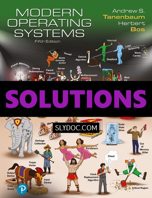 Complete Solutions Manual for Modern Operating Systems 5th Edition ... Complete Solutions Manual for Modern Operating Systems 5th Edition ...
