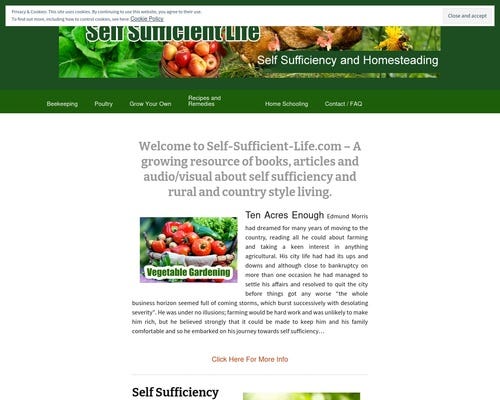 Home — Self Sufficient Life | by Dyeshamargery | Jan, 2024 | Medium