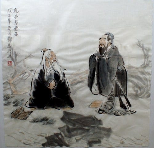 Laozi And Confucius