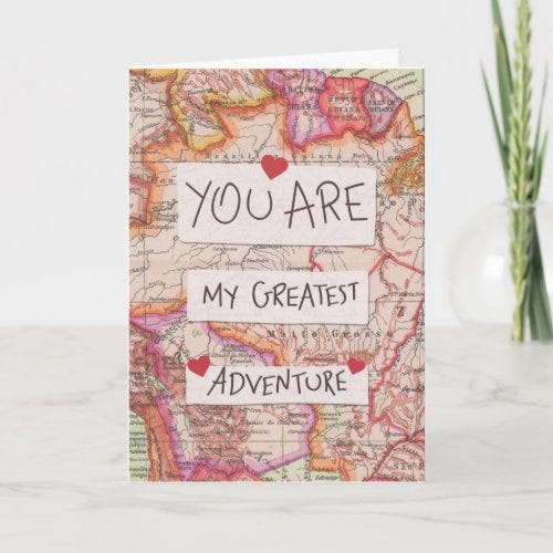 Top 5! Greatest adventure — Valentines Day Card for $4.42 - Somchai ...