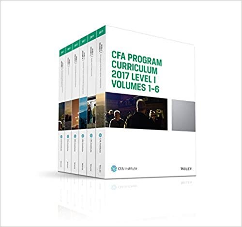 Bestsellers***) Read Book [PDF] CFA Program Curriculum 2017 Level I, Volumes 1–6 (CFA Curriculum ...
