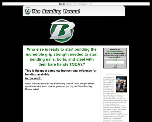 Nail Bending System — How to Build Hand Strength to Bend Nails, Bolts ...