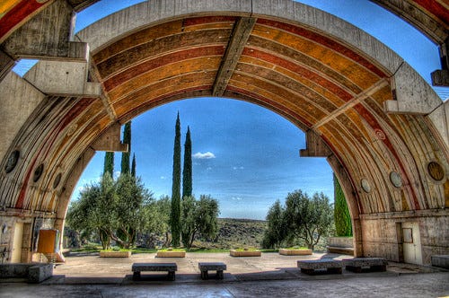 Paolo Soleri: Arcology (architecture + ecology) | by Aneddotica ...