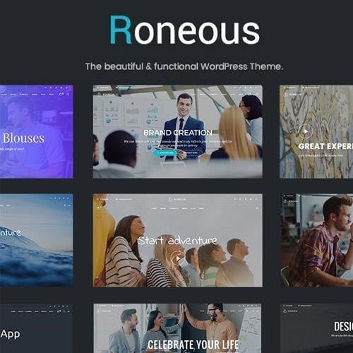 Roneous Creative Multi Purpose Wordpress Theme | by EspacePlugins | Jun, 2023 | Medium