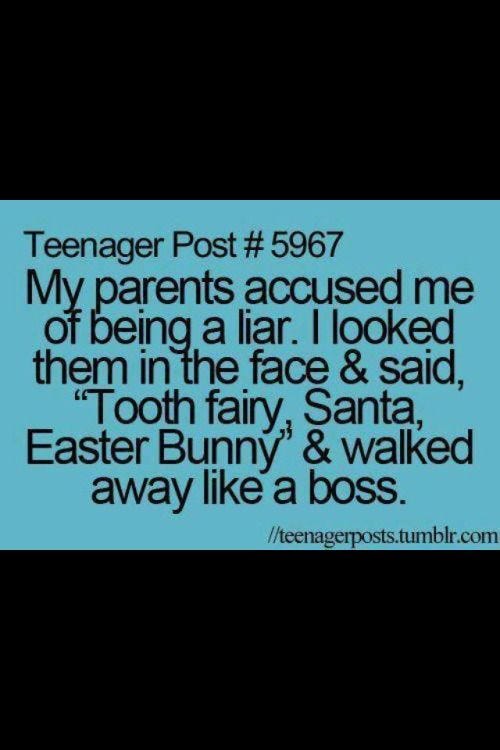 Teenager Posts About Parents
