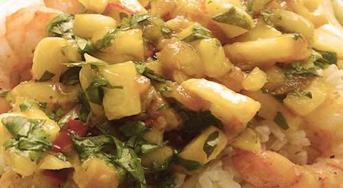 SMOKED PEACH RELISH-PERFECT FOR SEAFOOD | by Smokinlicious | Medium