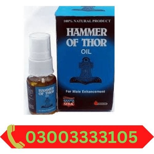 Hammer Of Thor Oil. Visit The Official Website… | by Ayeshasaleem | Jun ...