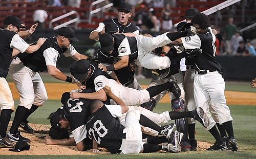 This is what the celebration looked like | by MLB.com/blogs | MiLB Snap ...