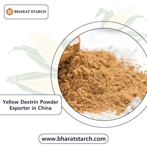 Yellow Dextrin Powder Exporter in China | by Bharat Starch - Gum Powder ...