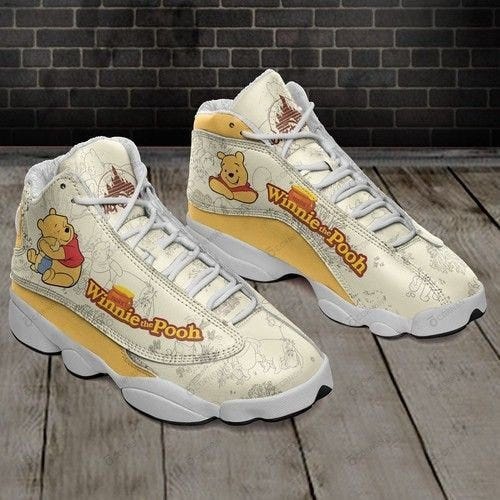 Cute Winnie The Pooh Air Jordan 13 Printing Shoes Sneaker 2024 Style ...