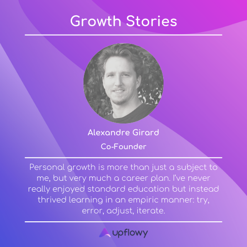 Growth Stories — Alexandre Girard | by Mitchell Orme | Net Positive ...