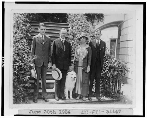 Calvin Coolidge Parents