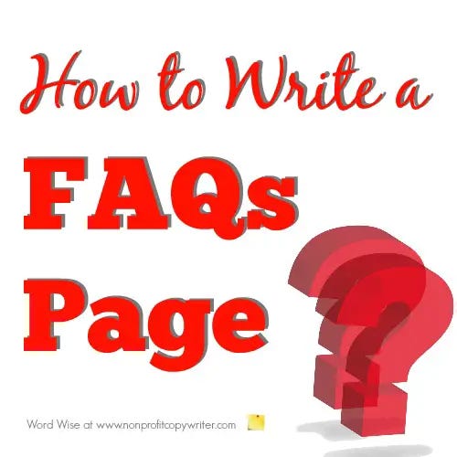How to Write FAQs. FAQs are simply a series of tiny little… | by Kathy ...