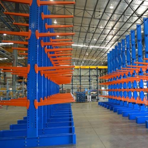 Cantilever racking. It is specifically designed to store… | by Orienttech | Medium