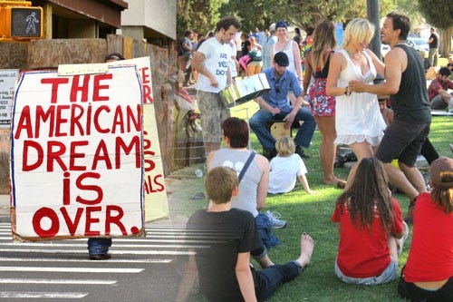 Pseudo Activism And University Students. The Great American Dream Is ...