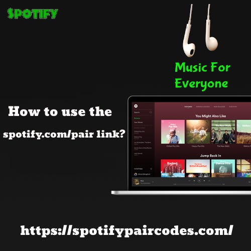 How to use the spotify.com/pair link? | by Alice Jones | Sep, 2023 | Medium