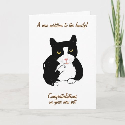 Review! Congratulations on new pet cards, customize card for $4.02 ...