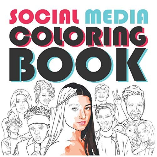Download Social Media Coloring Book: Amazing Activity Book Featuring ...