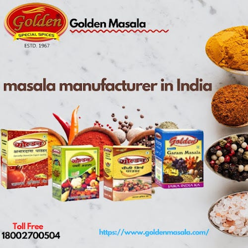 Masala company in Delhi: golden spices that Golden Masala | by Golden ...