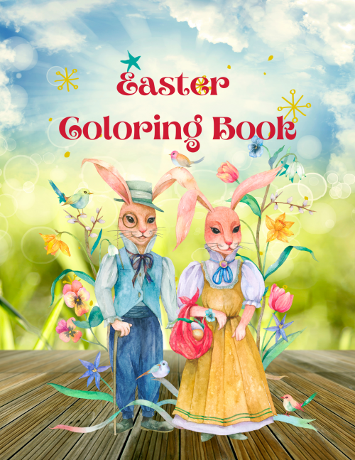 Easter Coloring Book - KALYANI RAJESH - Medium