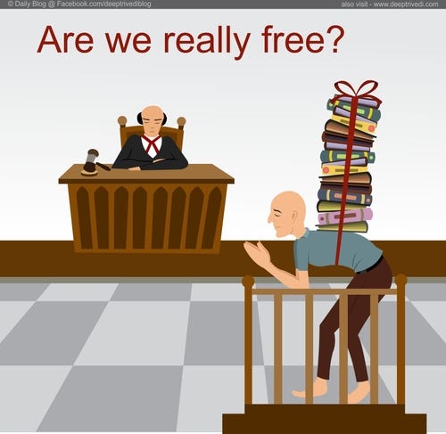 Are we really free ? | by Deep Trivedi | Medium