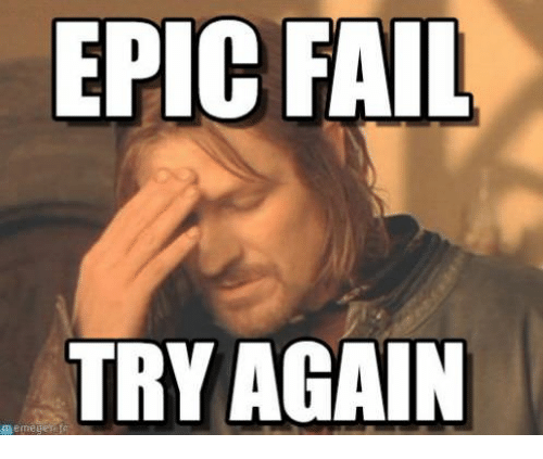 Try Again Meme