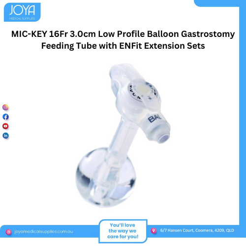 MIC-KEY 16Fr 3.0cm Low Profile Balloon Gastrostomy Feeding Tube with ...