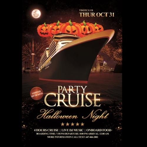 Tdotclub Halloween Night Booze Cruise 2024 - Harry Ajax - Medium