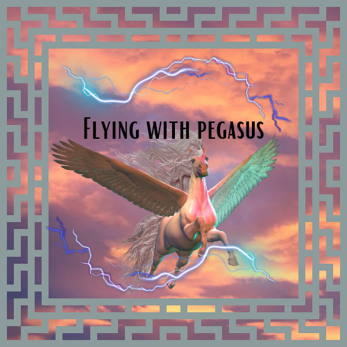 Flying With Pegasus. Born of Medusa | by Magick Mystic | Medium