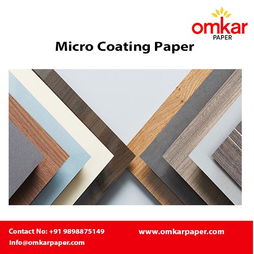 Micro Coating Paper: Enhancing Print Quality and Durability | by Omkar ...