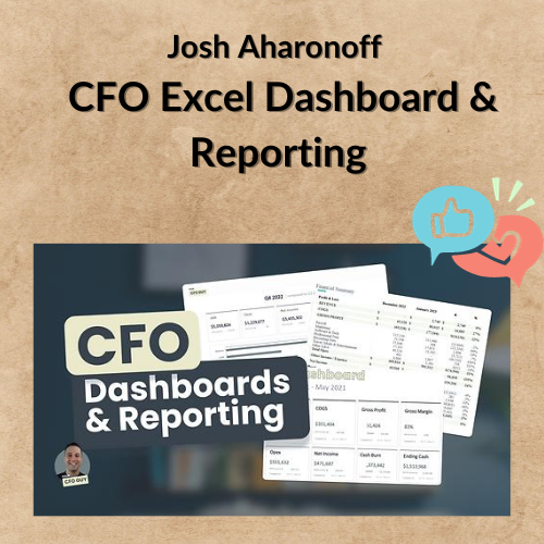[InstantDownload] Josh Aharonoff — CFO Excel Dashboard & Reporting - Ralphstewart - Medium