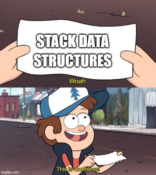 Stack Data Structures for Dummies, by a Dummy | by Jesse Giles | Medium