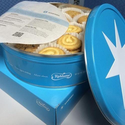 More than just a cookie. Good branding — Maersk cookies: more… | by ...