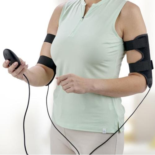 The EMS Arm Toner — uses electronic muscle stimulation to tone ...