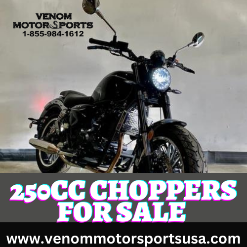 Best 250cc Choppers For Sale | Venom Motorsports The 250cc choppers for ...