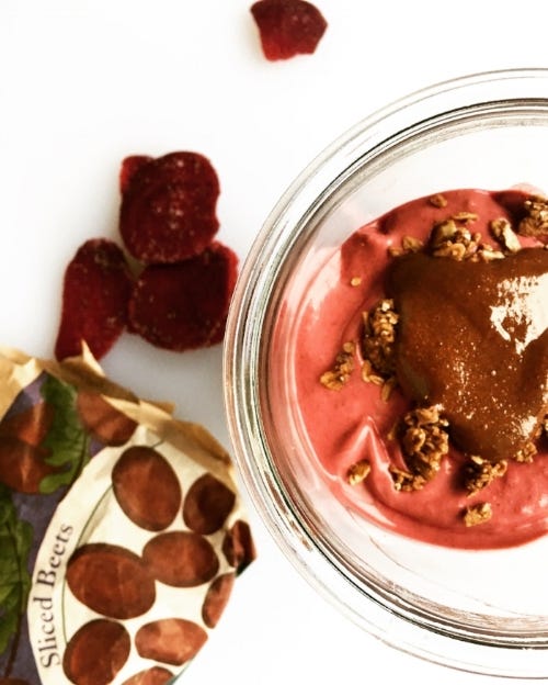 red velvet smoothie.. I love red velvet cake because it’s the… | by the ...