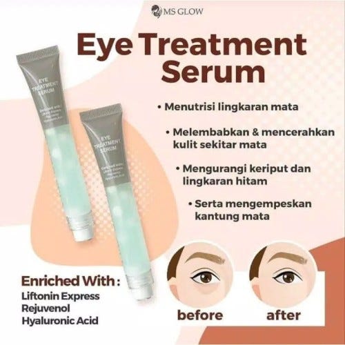 PRODUK ORIGINAL!!! Call:0813–2868–0537, Cara Pakai Eye Treatment Serum ...
