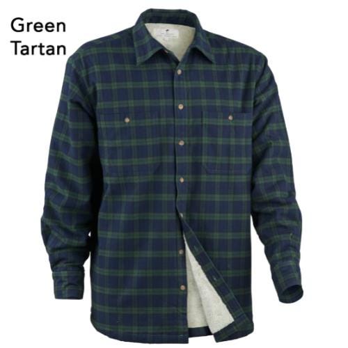 The Fleece Lined Irish Flannel — made from the softest 100% cotton ...